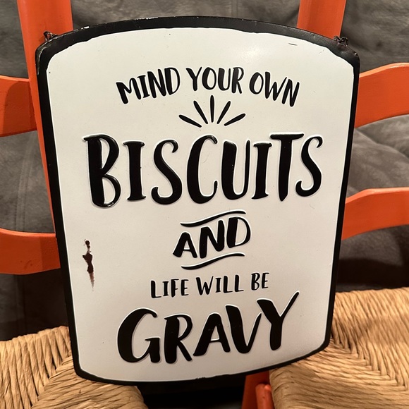 Wall Decor | Mind Your Biscuits Sign | Poshmark